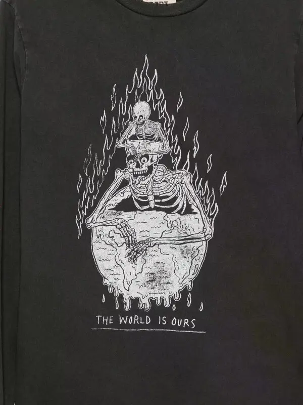 GALLERY DEPT. Graphic-print Long-sleeved T-shirt