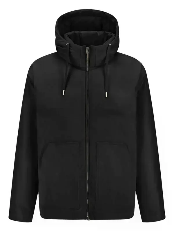 Herno Hooded Zip-front Jacket
