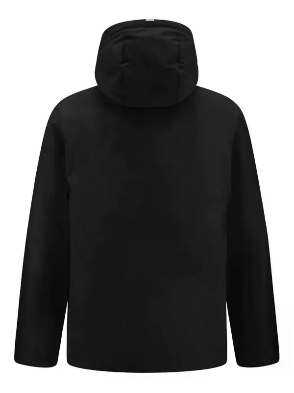 Herno Hooded Zip-front Jacket