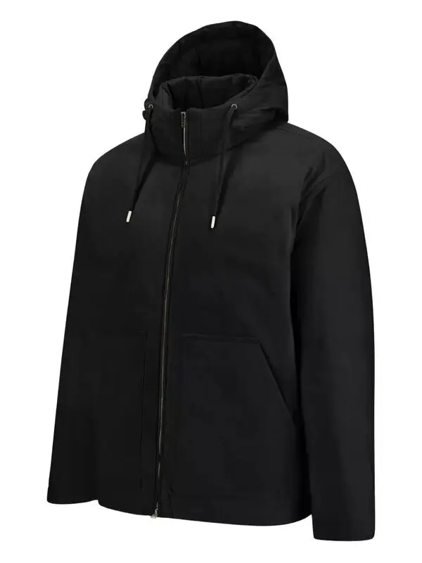 Herno Hooded Zip-front Jacket