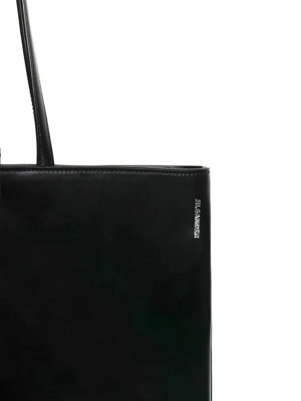 JIL SANDER Vertical Shoulder Bag - Black