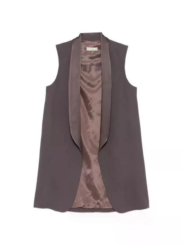 Antonelli Firenze Shawl-collar Coat - Purple