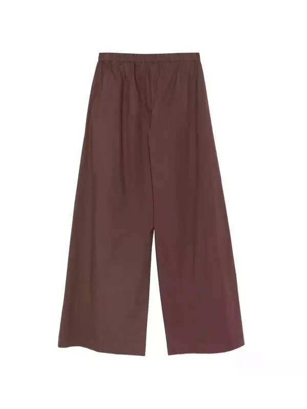 Antonelli Firenze Wide Leg Trousers - Brown
