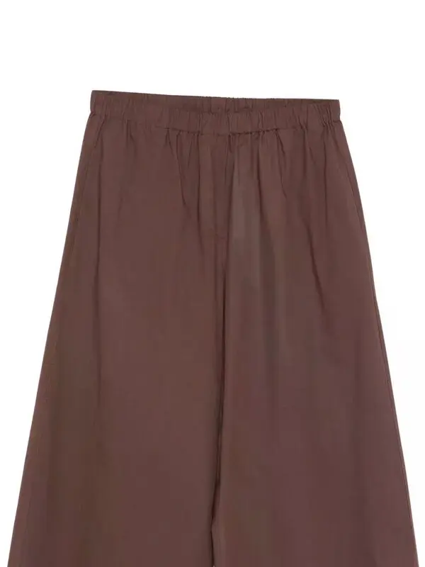 Antonelli Firenze Wide Leg Trousers - Brown