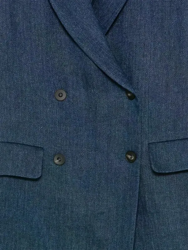 Antonelli Firenze Double-breasted Sleeveless Blazer