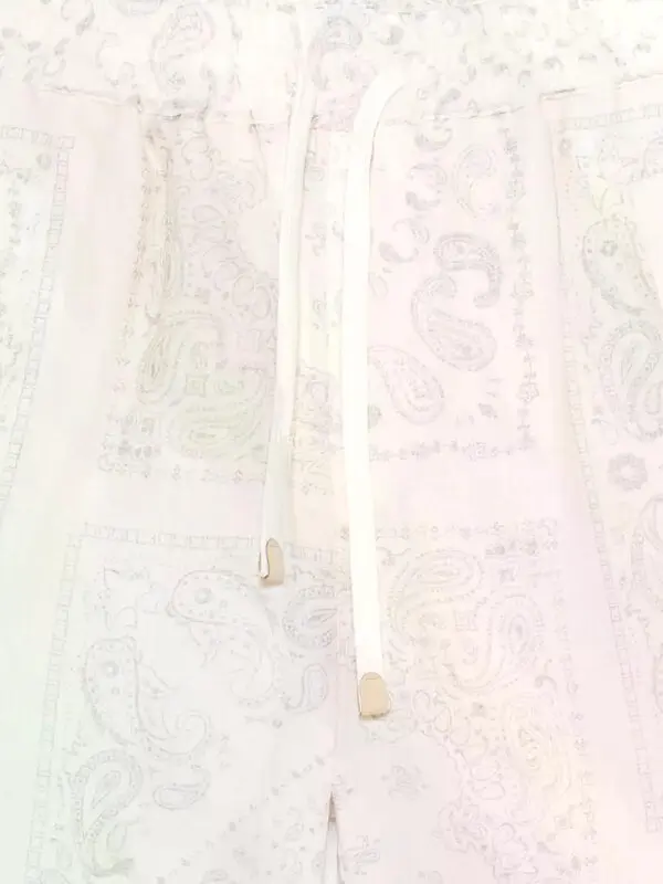 Eleventy Patterned Deck Shorts - Neutrals