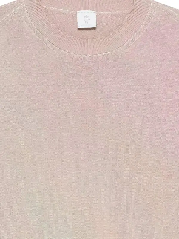 Eleventy Round-neck T-shirt - Pink