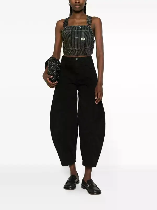 ICON DENIM LOS ANGELES Paneled Straight Leg Jeans