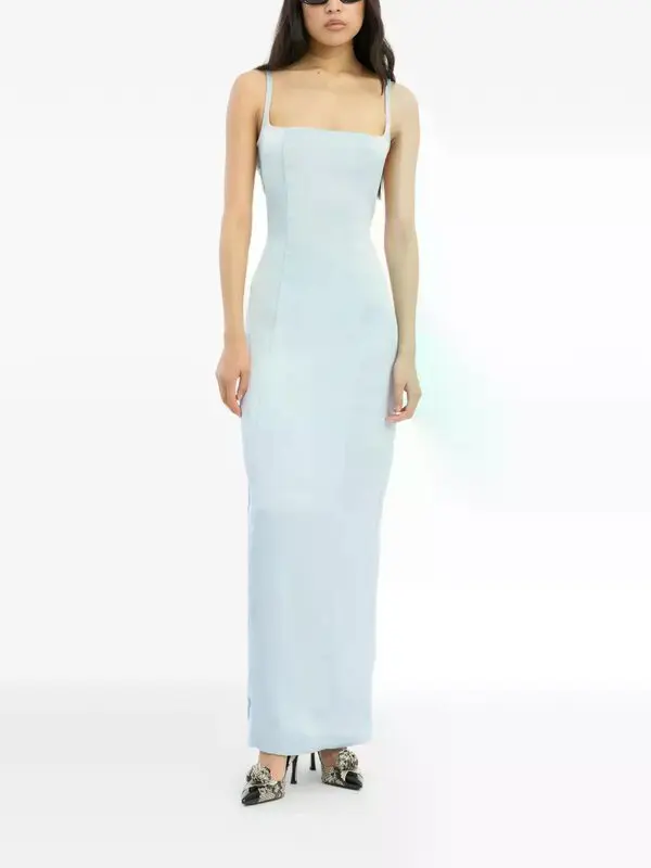ROTATE BY BIRGER CHRISTENSEN Square-neck Maxi Dress