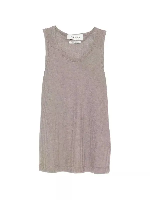 TONYWACK Ribbed Knit Top