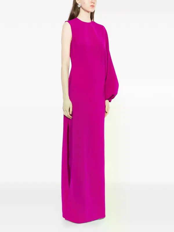 Amsale One-shoulder Maxi Dress
