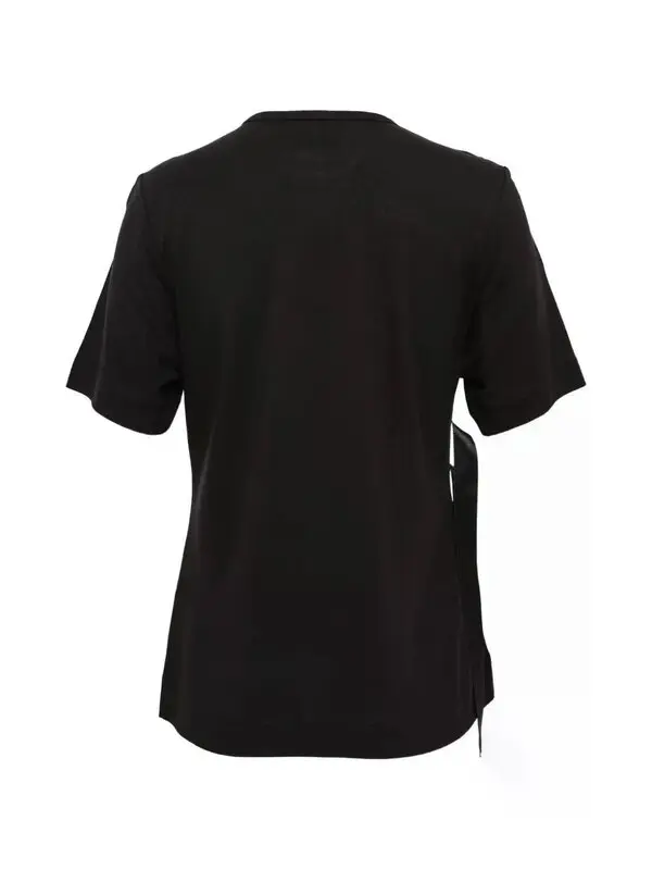 Simone Rocha Bow Sash Short-sleeves T-shirt - Black