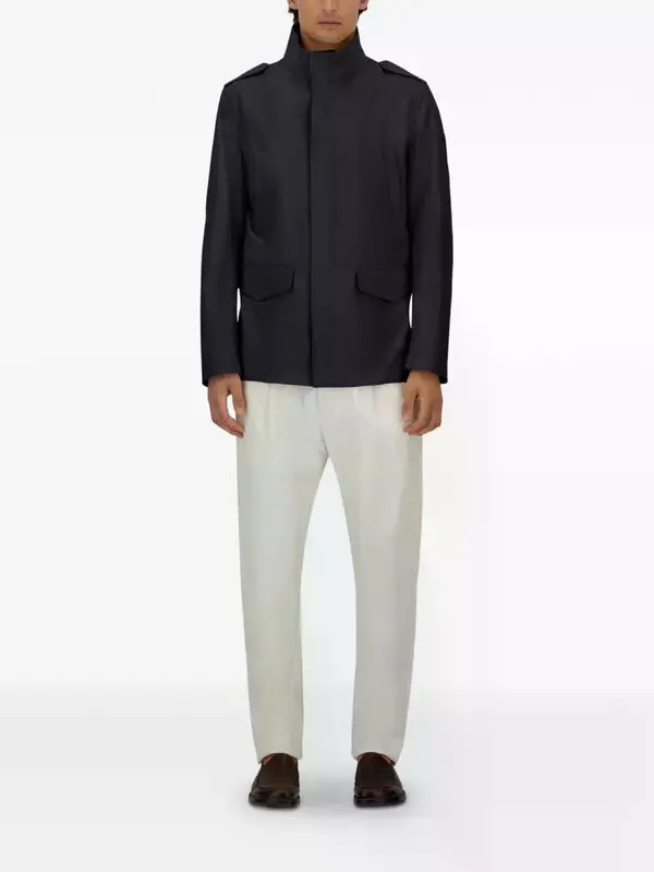 Herno Field Jacket With Epaulettes