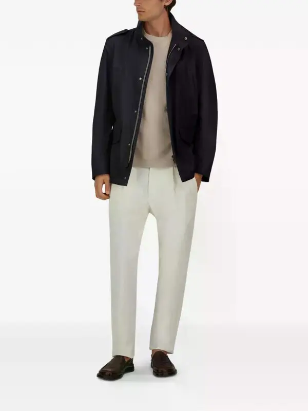 Herno Field Jacket With Epaulettes