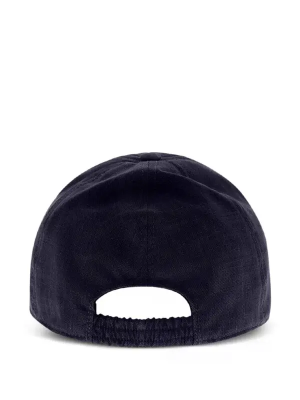 Herno Logo-detail Baseball Cap - Blue
