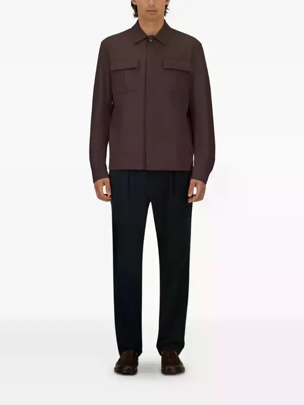 Herno Gabardine Shirt Jacket