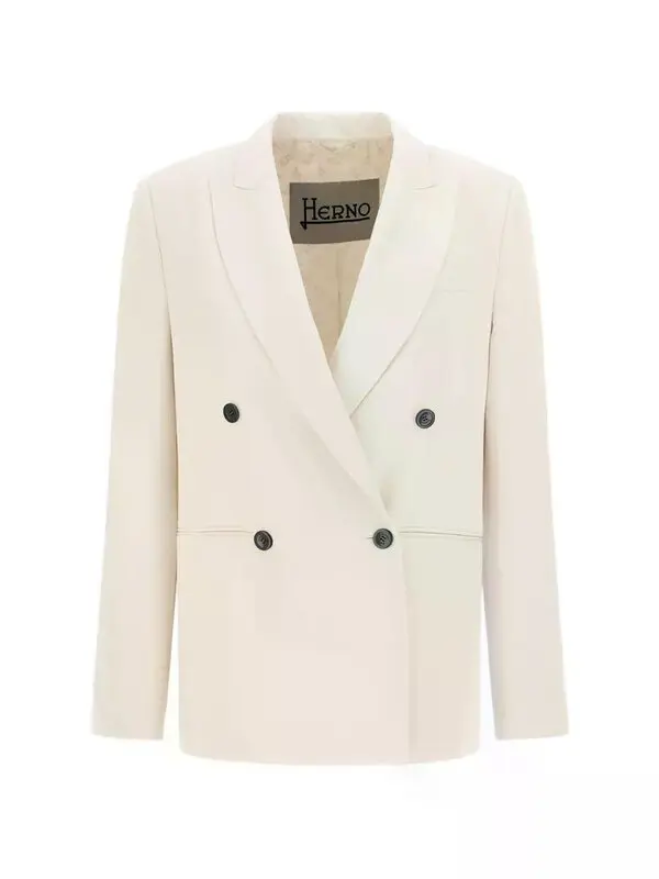 Herno Double-breasted Peak Lapels Blazer