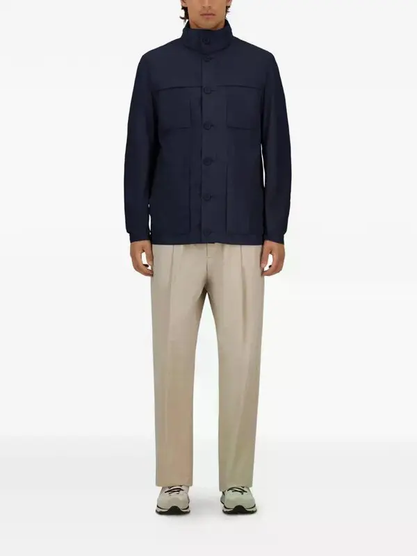 Herno High-neck Shirt Jacket