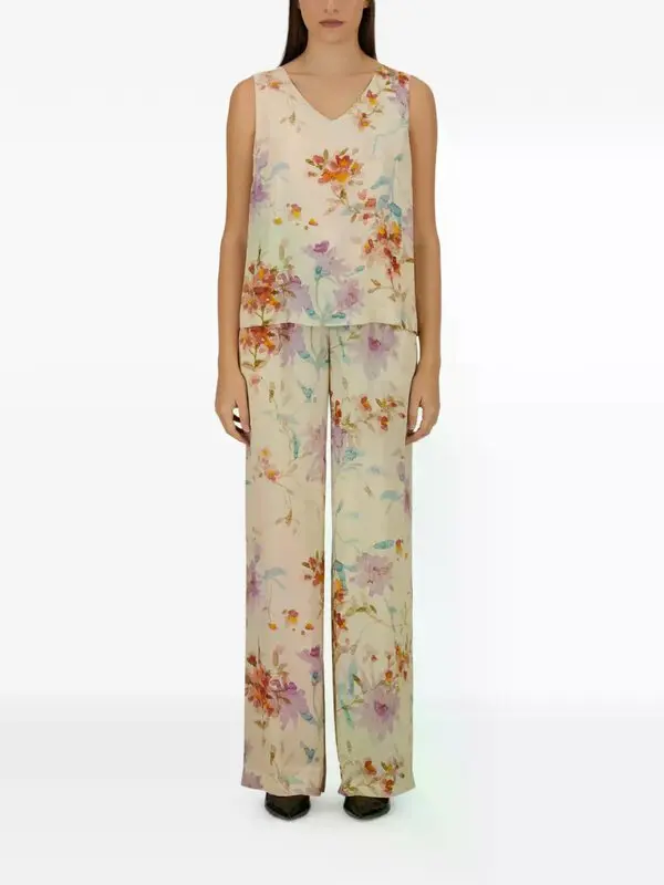 Herno Floral-print Trousers
