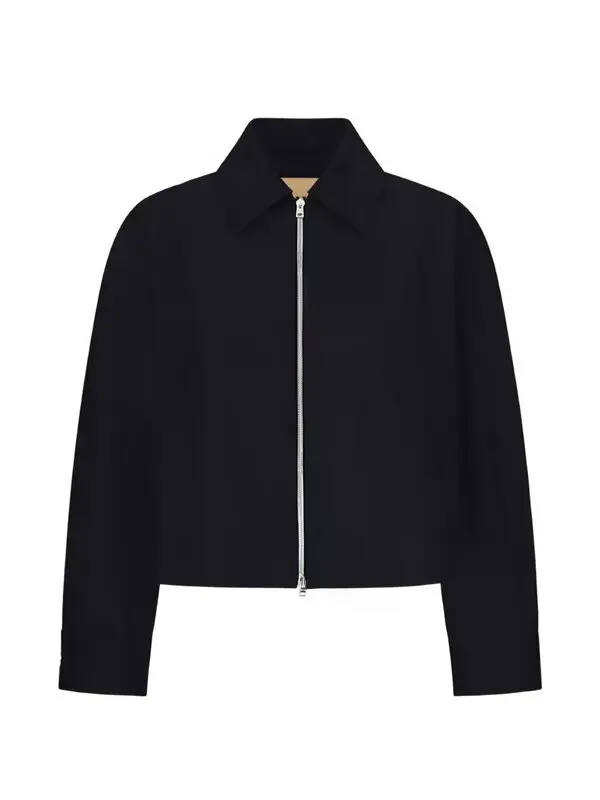 Herno Zip-up Shirt Jacket - Black