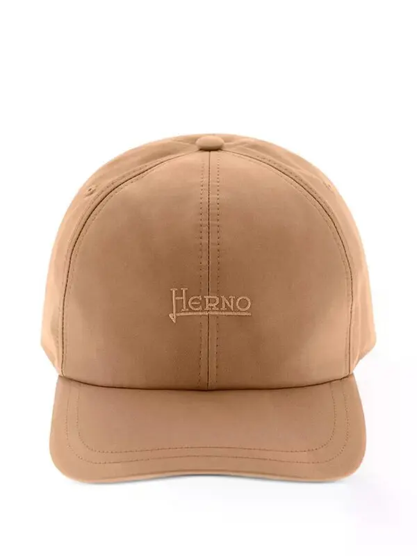 Herno Embroidered Baseball Cap - Neutrals