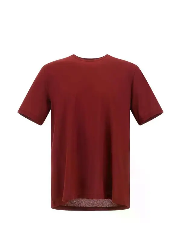 Herno Crew-neck Short-sleeve T-shirt - Red