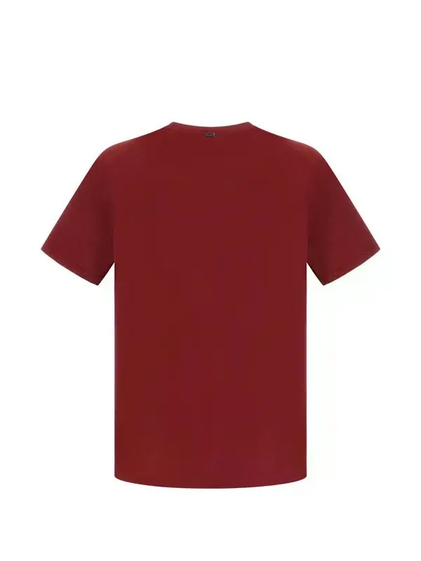 Herno Crew-neck Short-sleeve T-shirt - Red