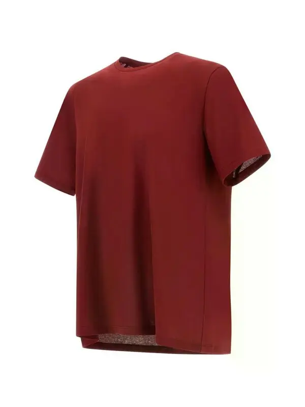 Herno Crew-neck Short-sleeve T-shirt - Red