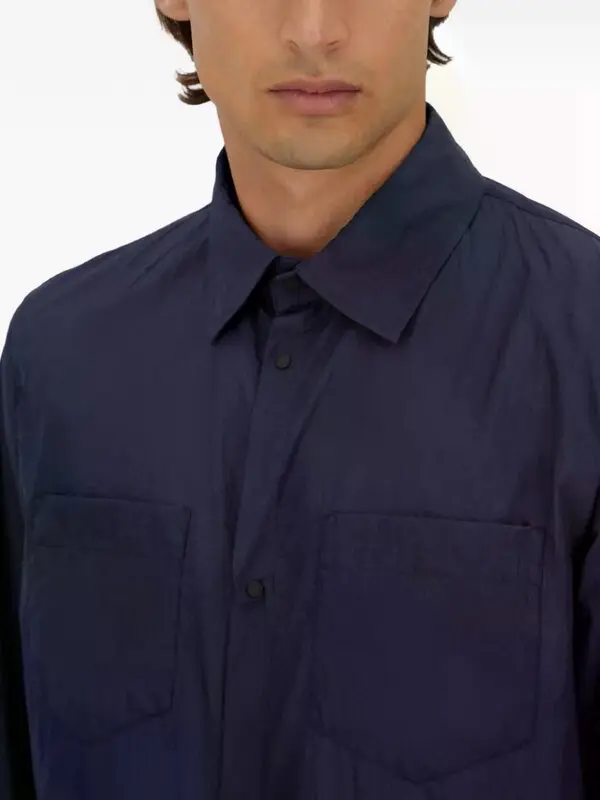 Herno Ripstop Shirt Jacket - Blue