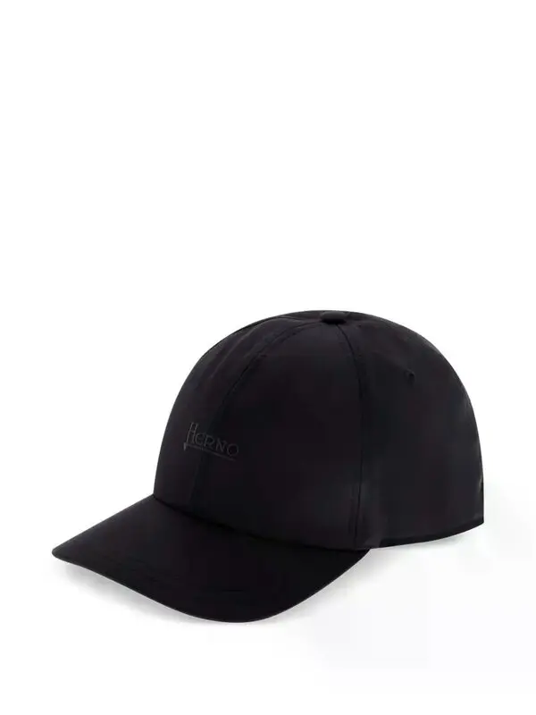 Herno Embroidered Baseball Cap - Black