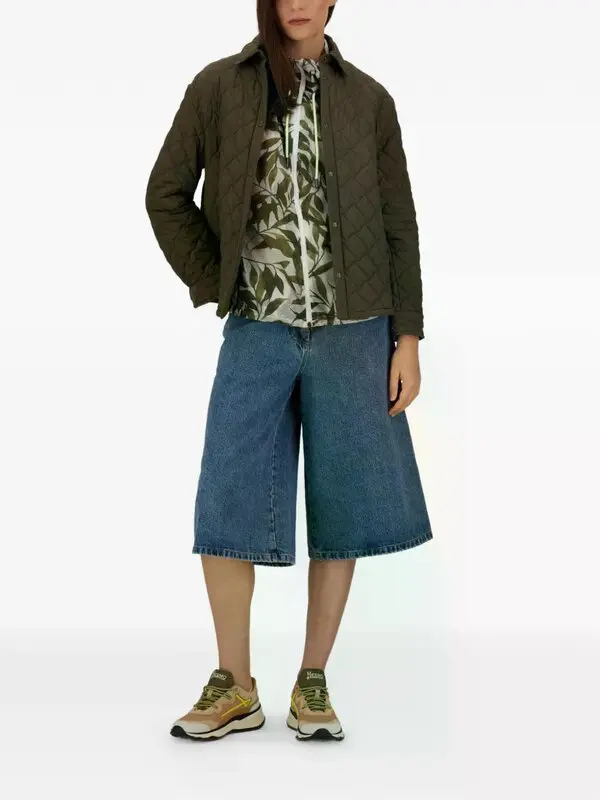 Herno Foliage-print Drawstring Jacket