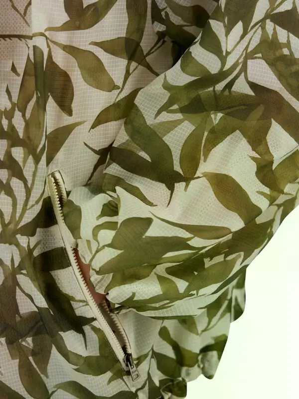 Herno Foliage-print Drawstring Jacket