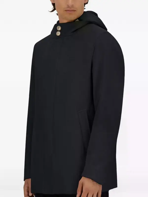 Herno Hooded Trench Coat