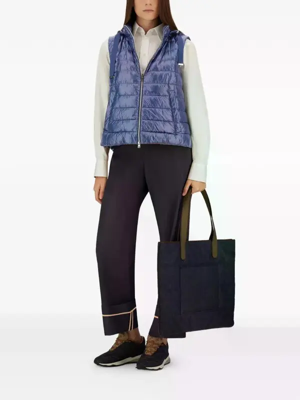 Herno Quilted Hooded Gilet