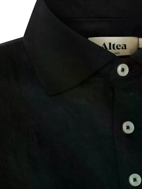 Altea Button Polo Shirt - Blue