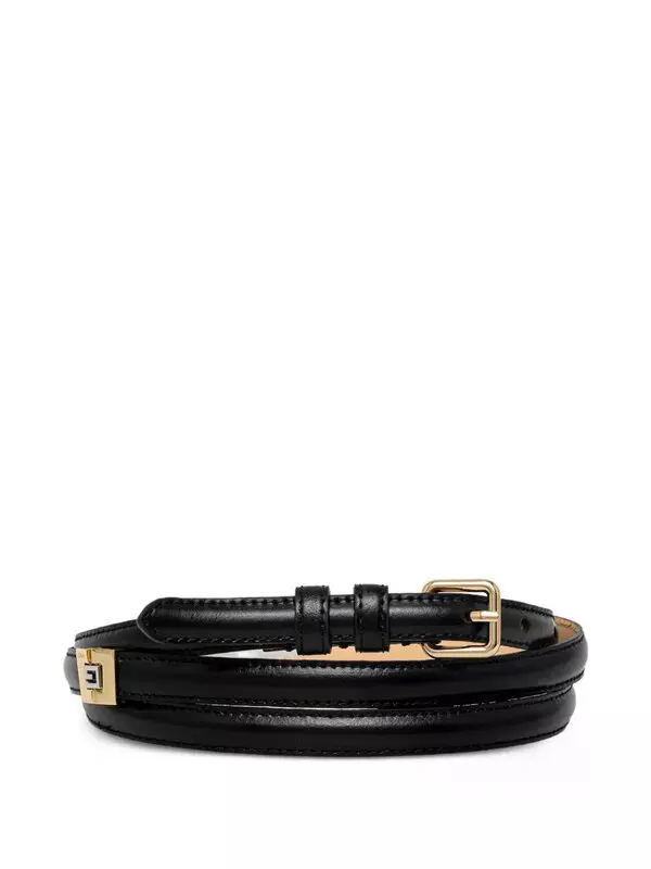 Guess Logo Plaque Belt - Black