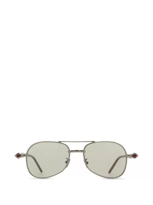 KUBORAUM Pilot-frame Sunglasses - Grey