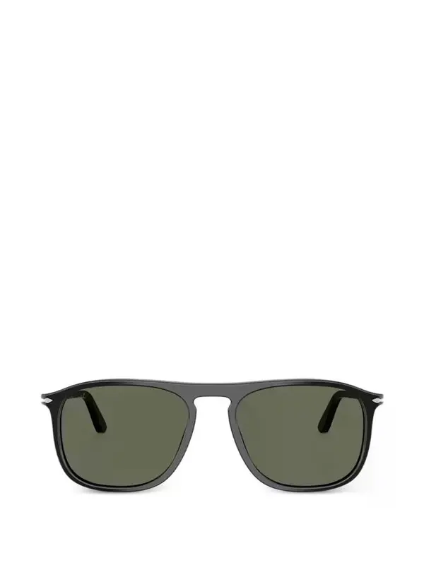 Persol Rectangle-frame Sunglasses - Black
