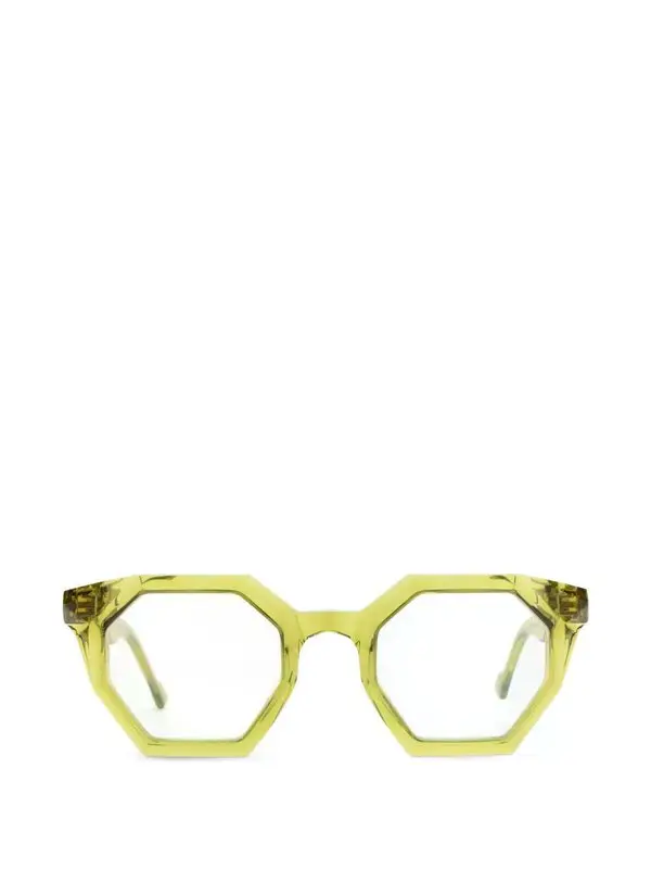 Yohji Yamamoto Octagon Eyeglasses - Green