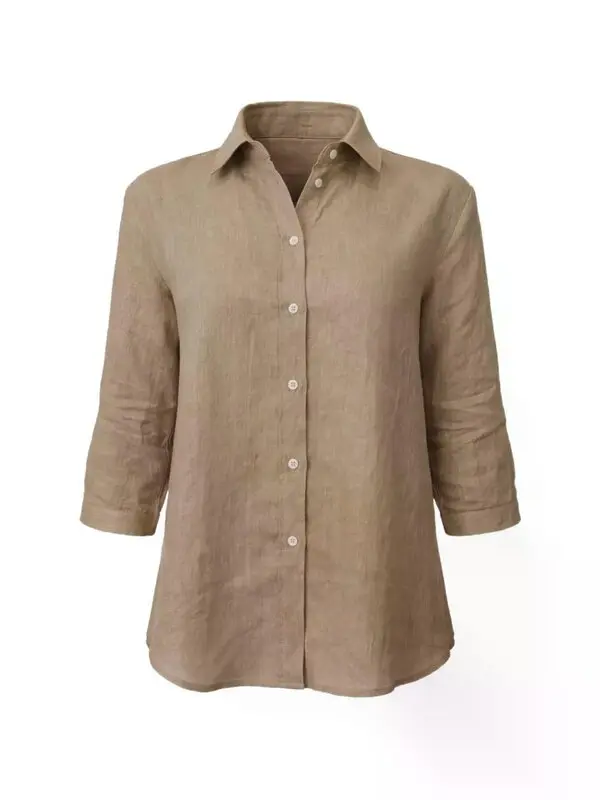Marella Buttoned Long-sleeve Shirt