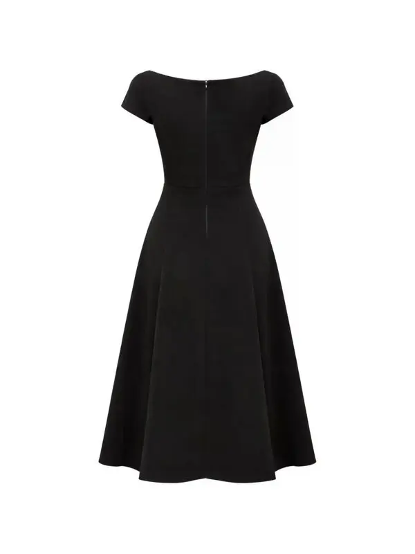 NISSA A-line Crepe Dress