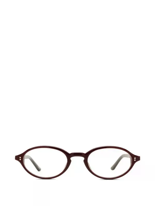 Chimi Lex Round Frame Glasses - Brown