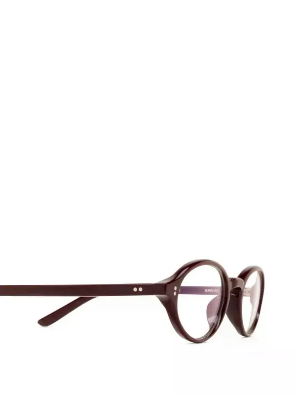Chimi Lex Round Frame Glasses - Brown