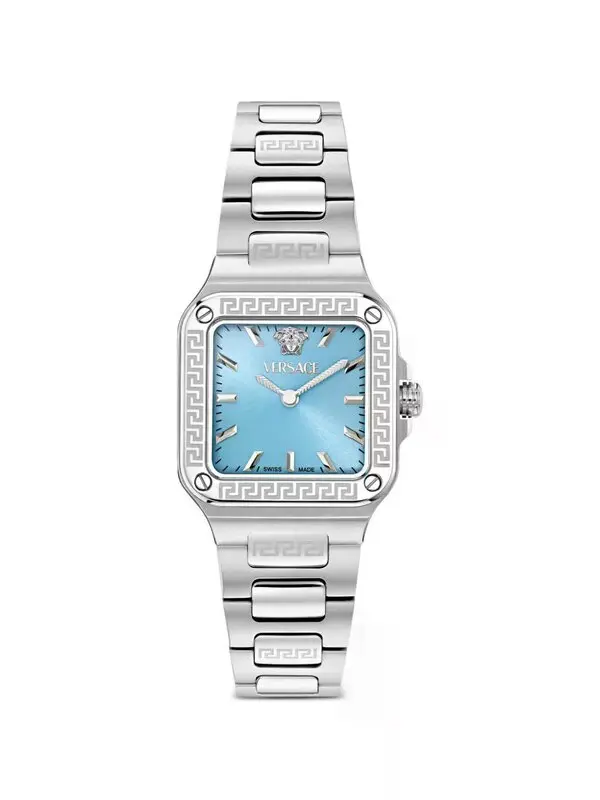Versace Greca Edge 30mm Watch - Blue