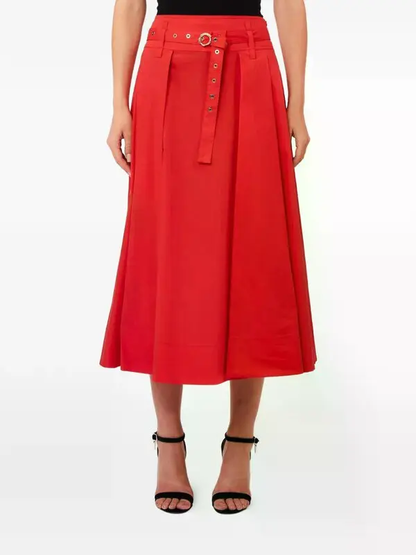 Liu Jo Belted Midi Skirt