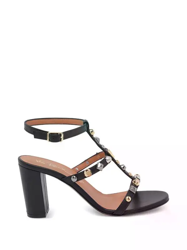 VIA ROMA 15 Studded T-strap Sandals