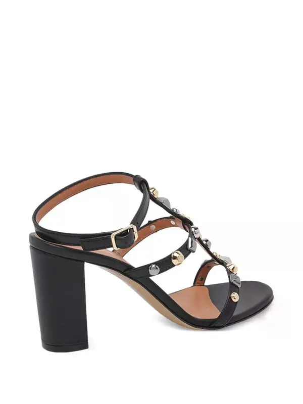 VIA ROMA 15 Studded T-strap Sandals