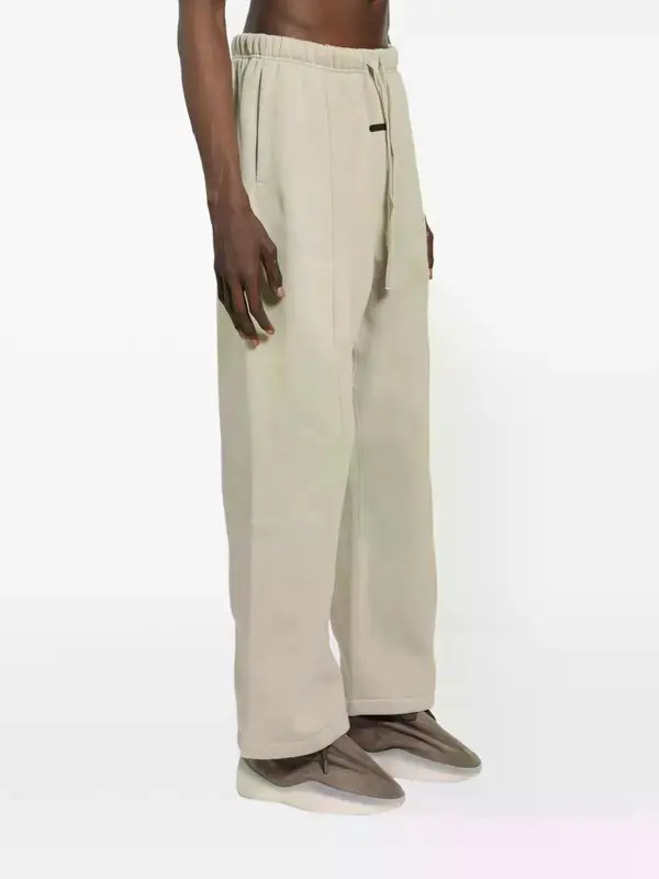 Fear Of God Embroidered-logo Track Pants - Grey