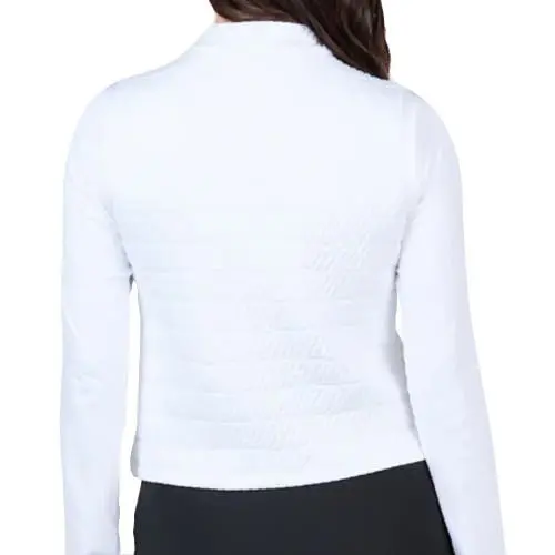 SOFIBELLA Staples Golf Vest - White