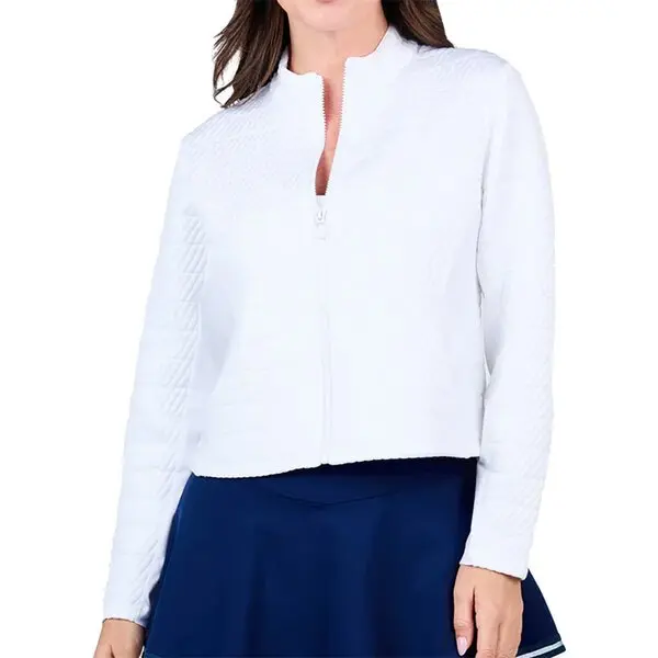 SOFIBELLA Staples Golf Jacket - White